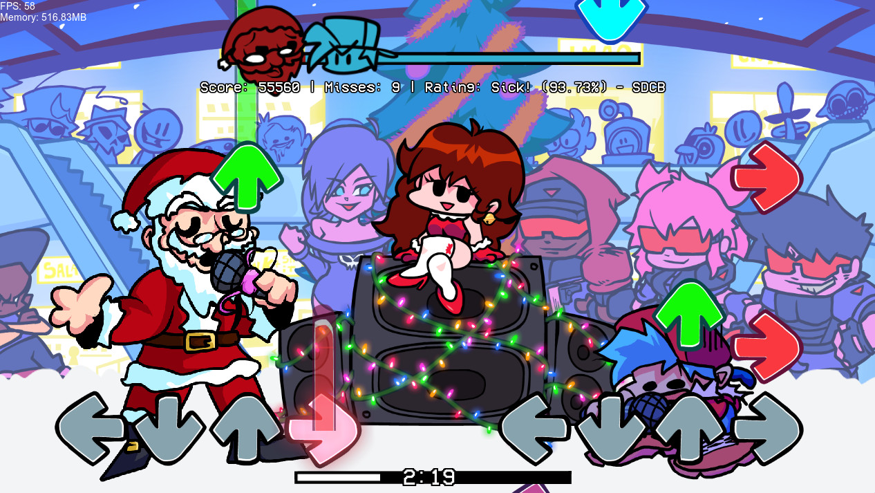 Christmas: FNF Edition! Mod for Friday Night Funkin' | FNF Mods