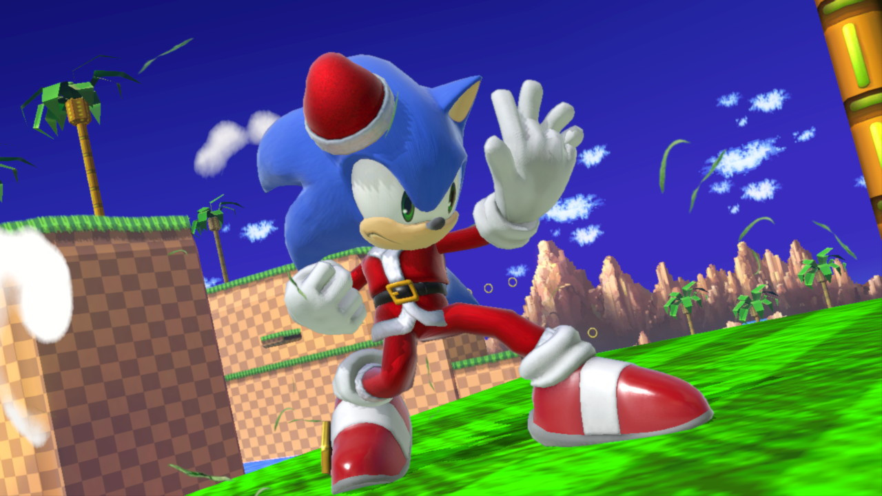 Santa Sonic Mod for Super Smash Bros. Ultimate | SSBU Mods