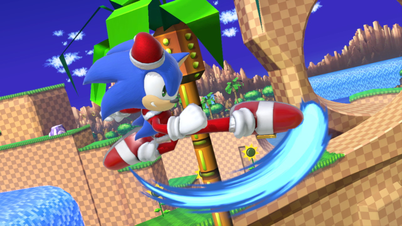 Santa Sonic Mod for Super Smash Bros. Ultimate | SSBU Mods