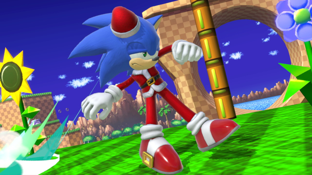 Santa Sonic Mod for Super Smash Bros. Ultimate | SSBU Mods