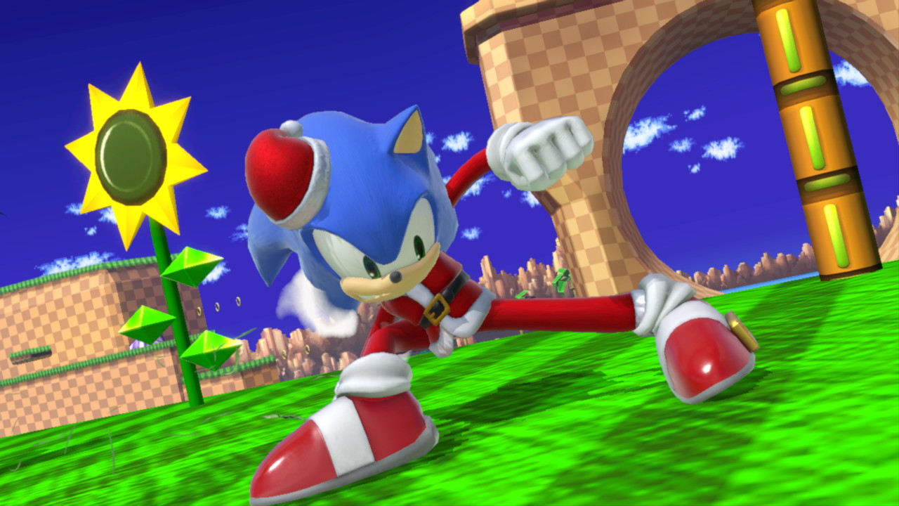 Santa Sonic Mod for Super Smash Bros. Ultimate | SSBU Mods