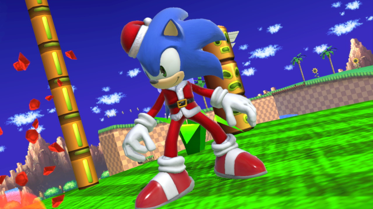 Santa Sonic Mod for Super Smash Bros. Ultimate | SSBU Mods