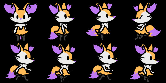 Sprite De Braixen Brillante Cinccino #573 Serebii.net Pokédex