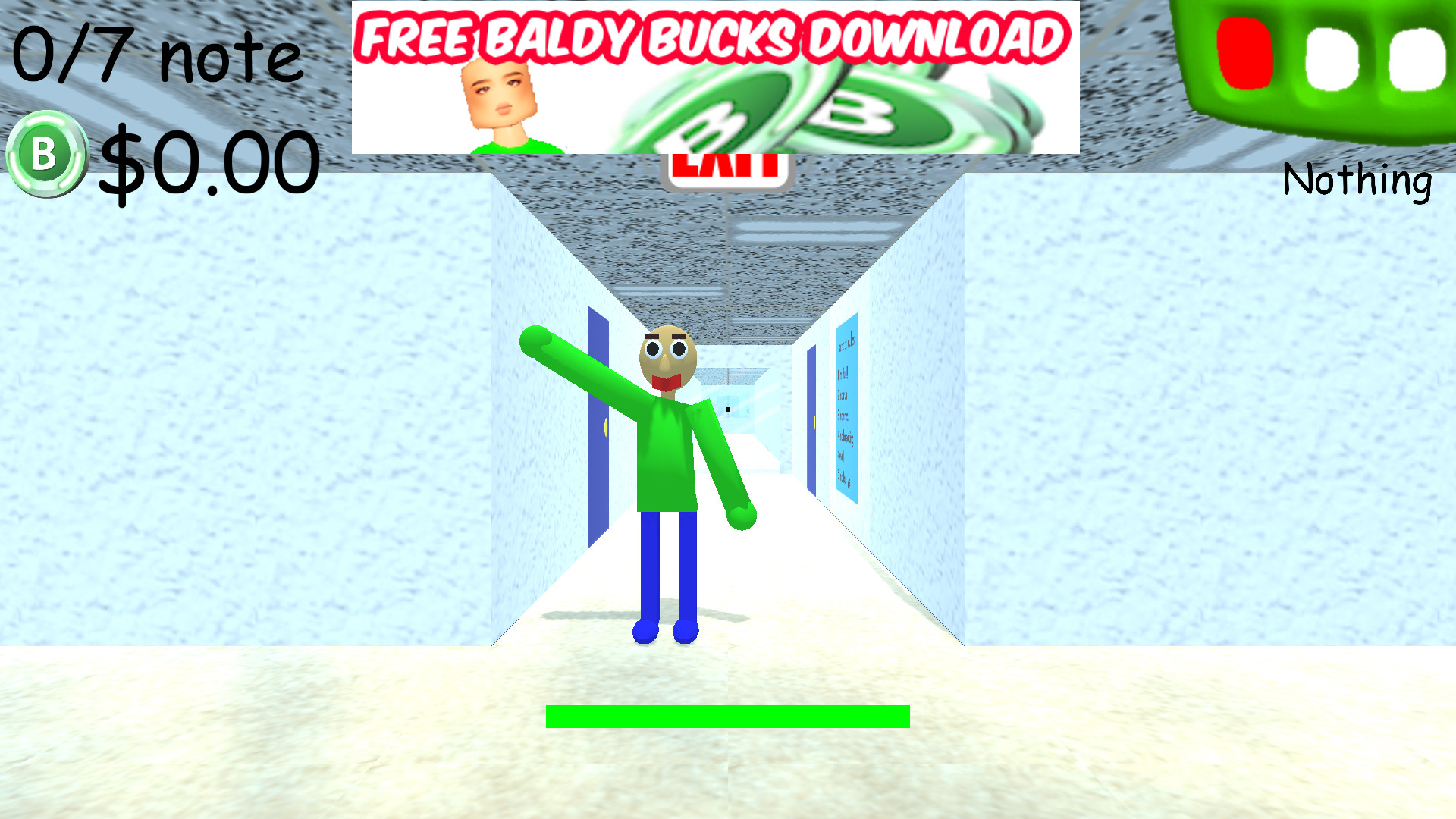 BALDY TEACH LEARN FUN (Bootleg baldi andriod game) Mod for Baldi's ...