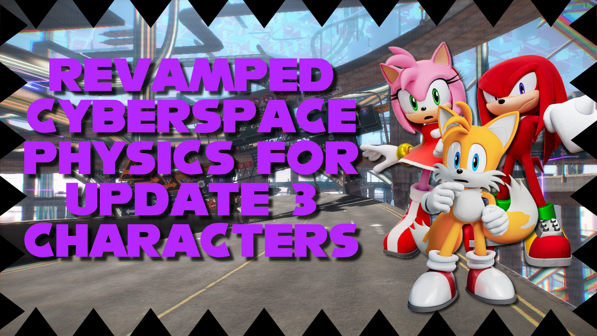 Revamped Cyberspace Physics For Update 3 cast. Mod for Sonic Frontiers ...
