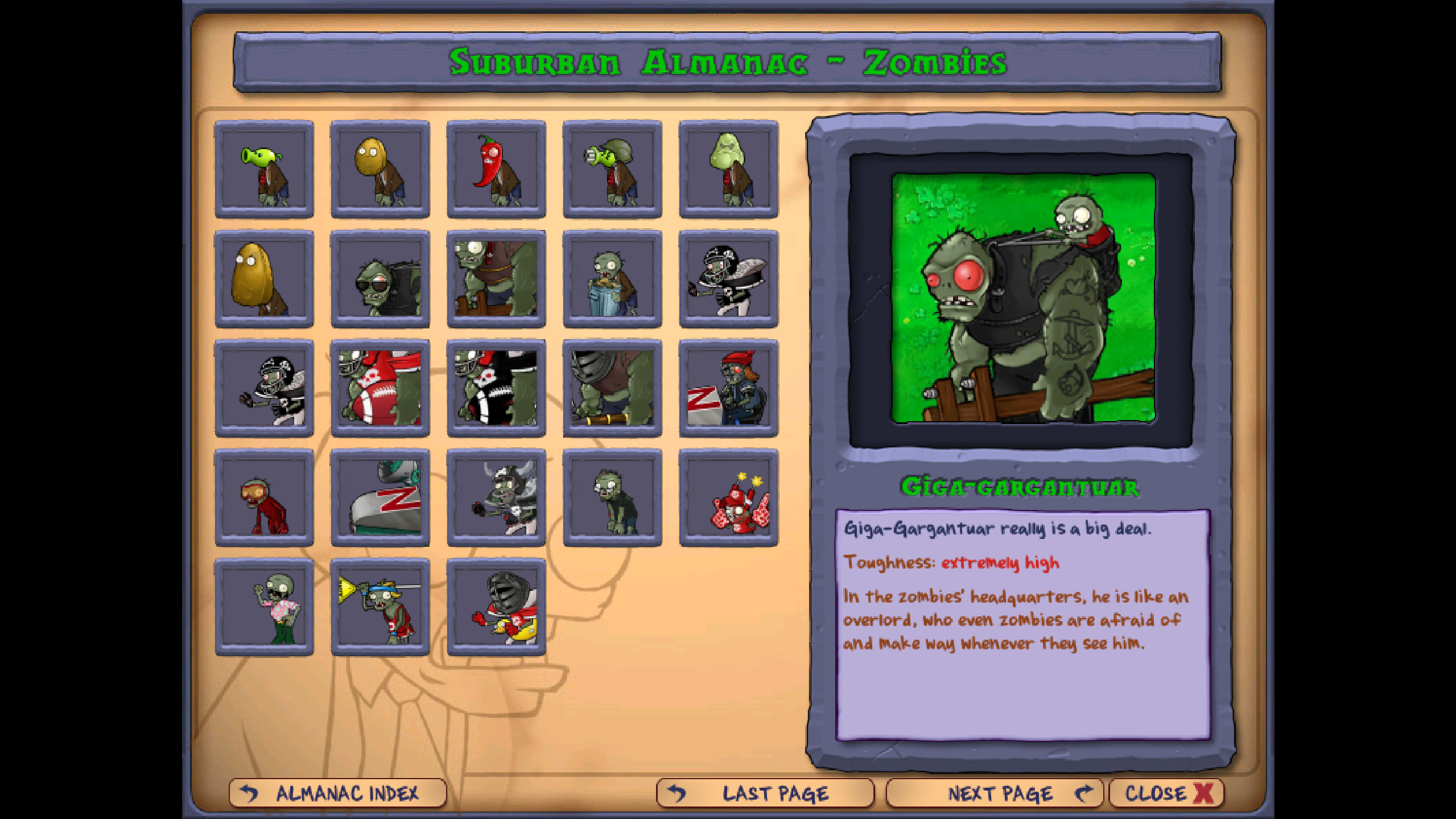 Plants Vs Zombies 2 Zombies Almanac Z Mech (Plants Vs. Zombies 2)