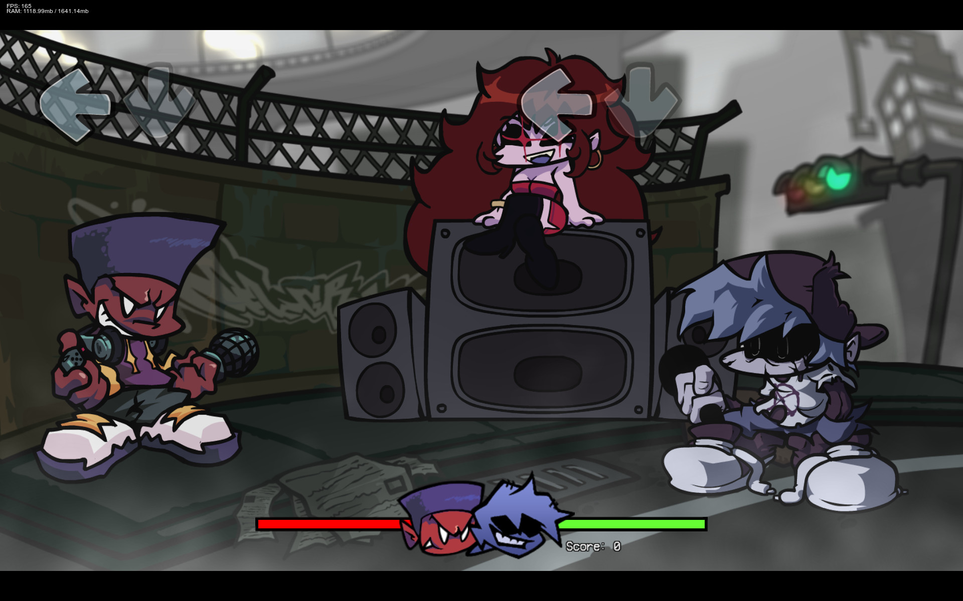 Yourself over bf skin in v-slice Mod for Friday Night Funkin' | FNF Mods