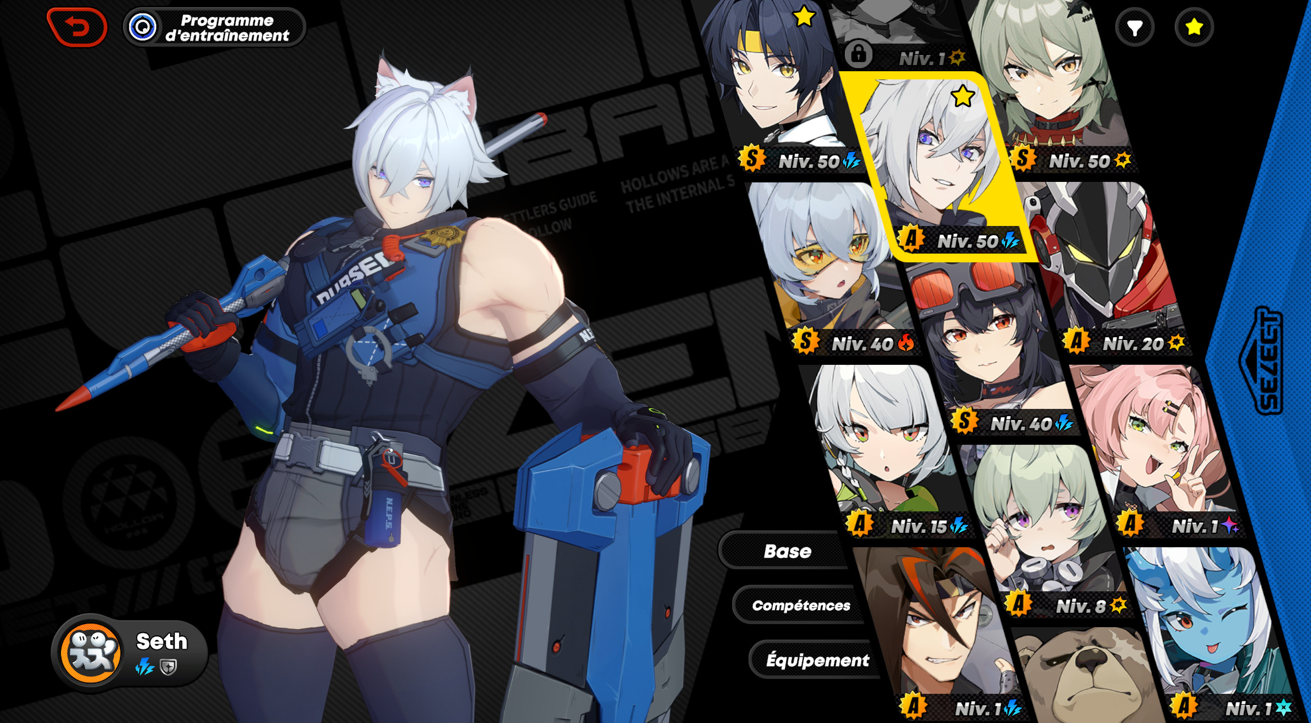 Seth in short shorts (beefy/skinny vers.) Mod for Zenless Zone Zero | ZZZ Mods