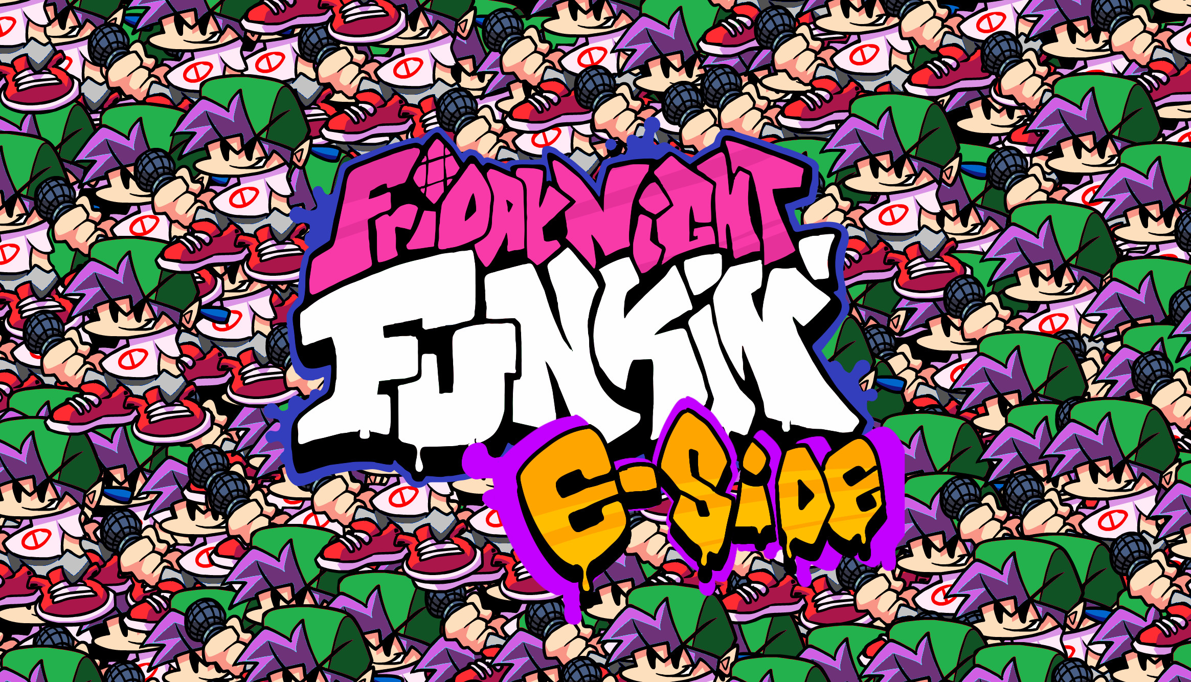 FNF E-SIDE Mod for Friday Night Funkin' | FNF Mods