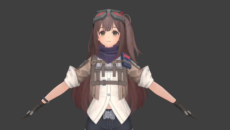 Girls Frontline 2 - Mayling Shen Mod for Counter-Strike: Source | CS:S Mods