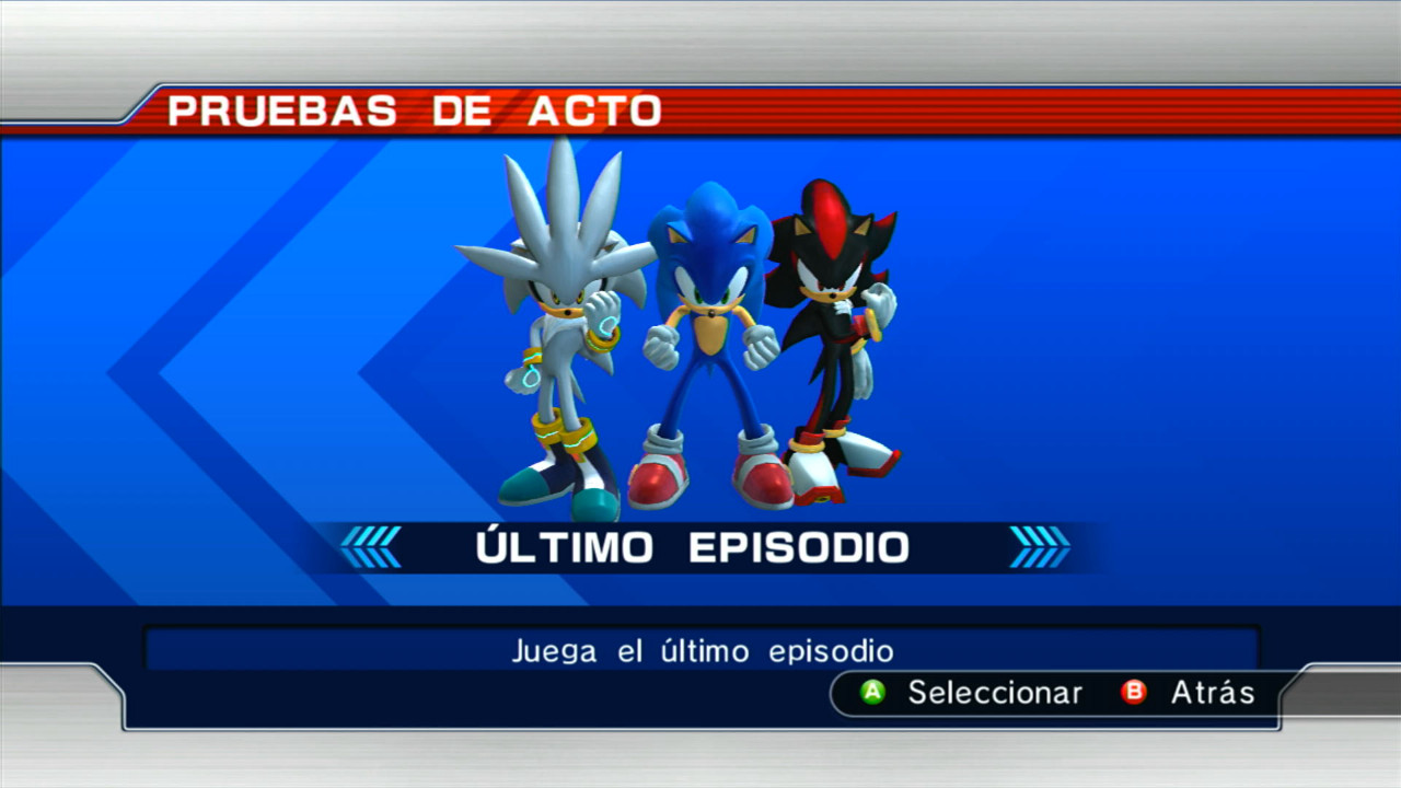 Item Select Poses Mod for Sonic the Hedgehog (2006) | Sonic '06 Mods