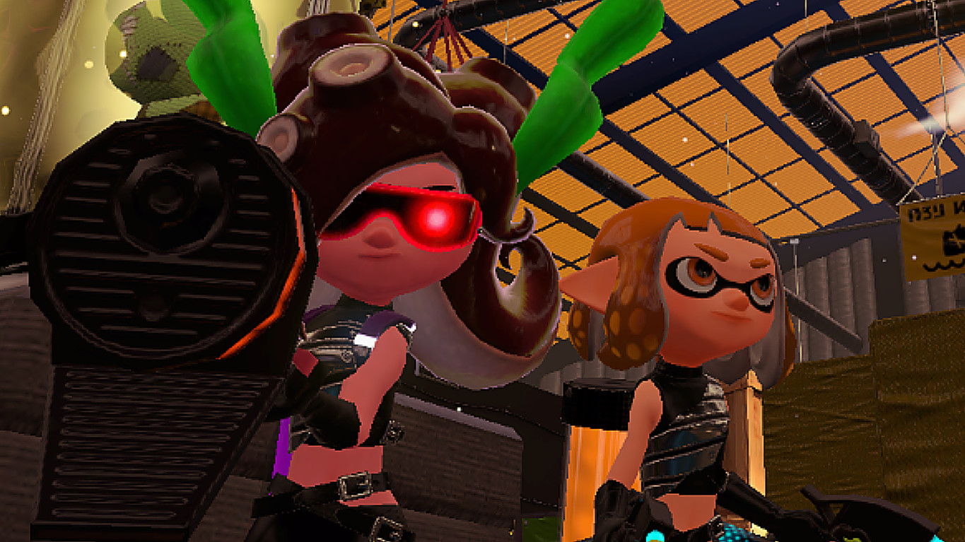 Neo Octoling Armor over Hero Mode Gear Mod for Splatoon 2 | Splatoon 2 Mods