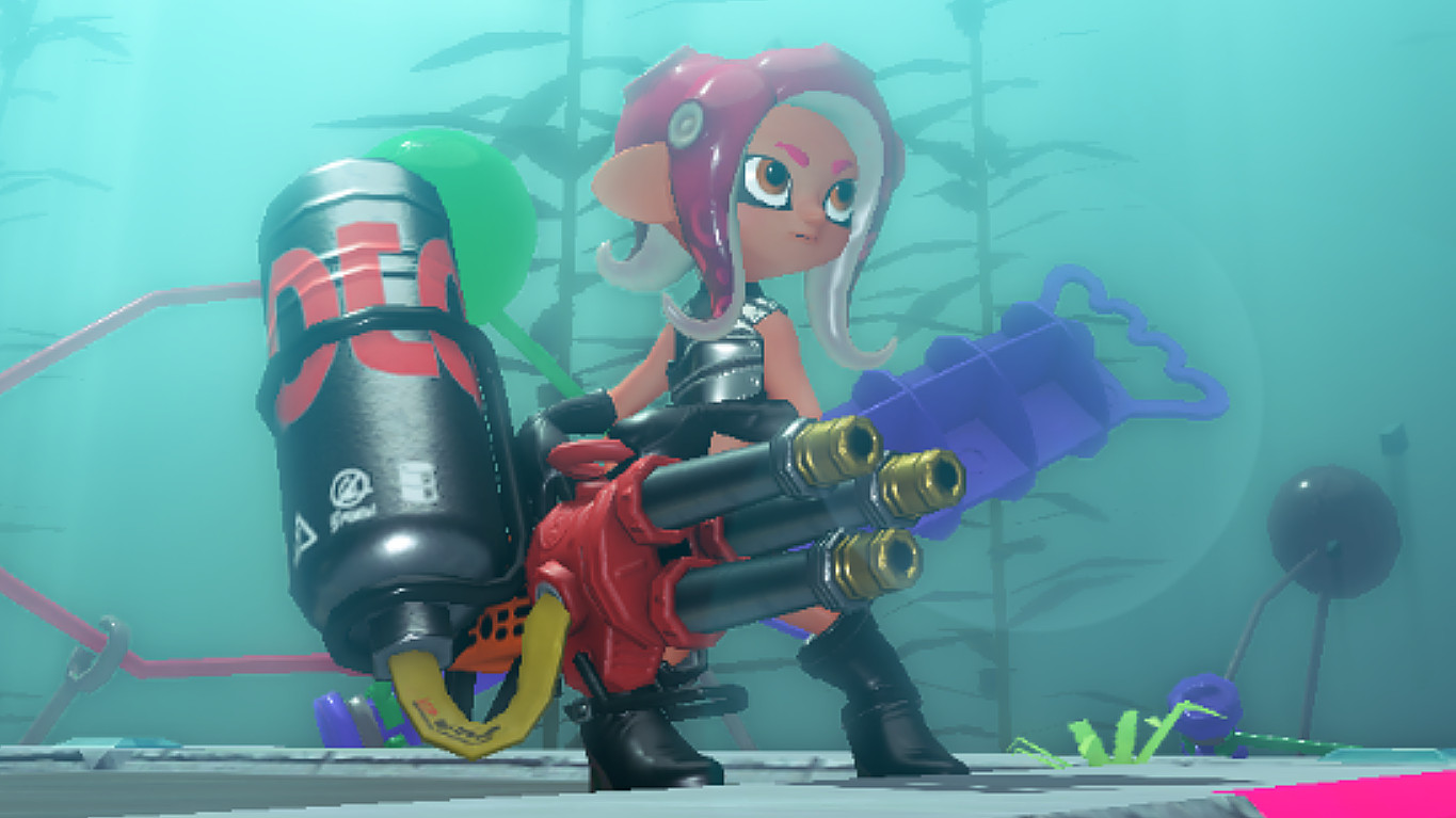 Neo Octoling Armor over Hero Mode Gear Mod for Splatoon 2 | Splatoon 2 Mods