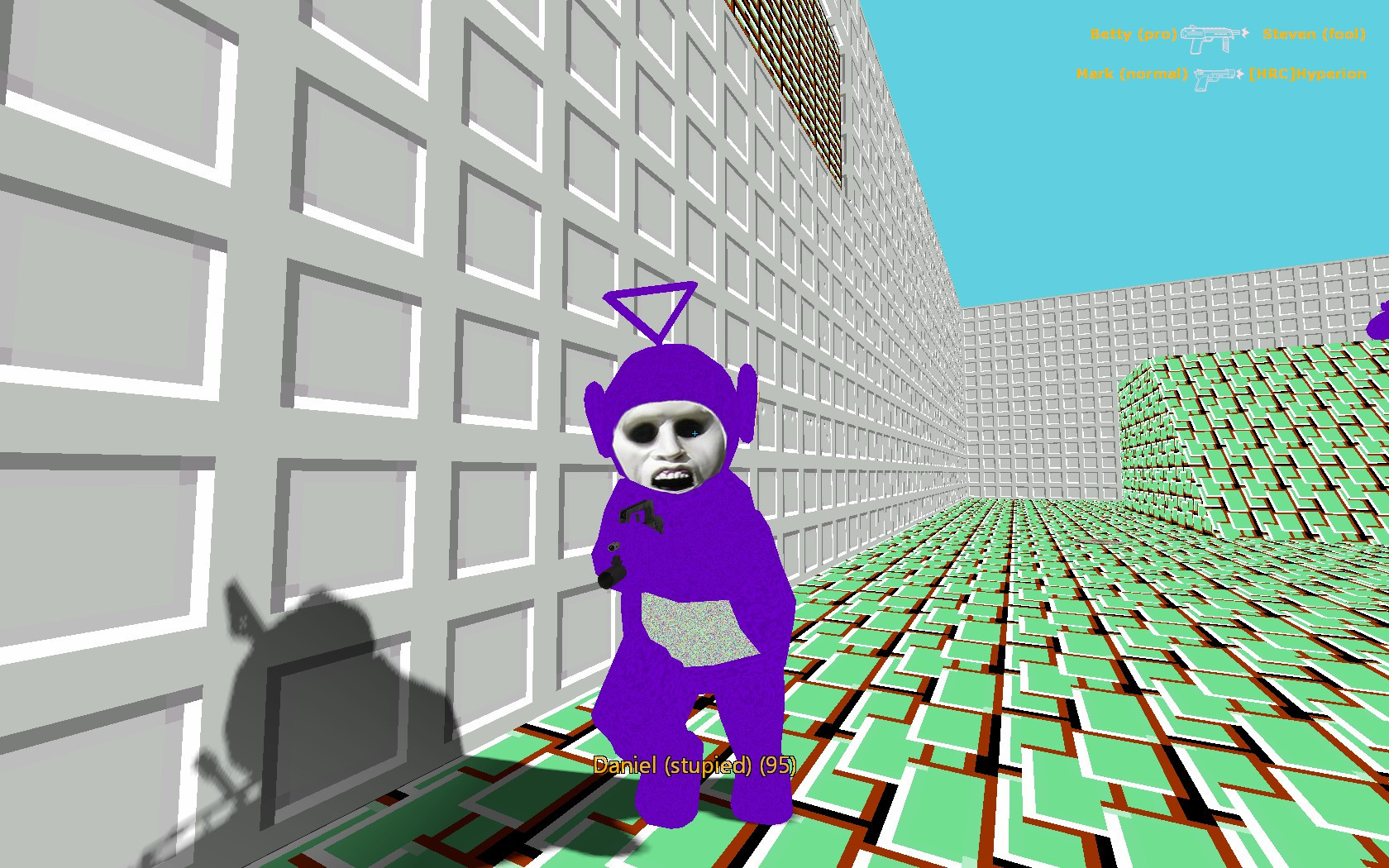 Slendytubbies over combines Mod for Half-Life 2: Deathmatch | HL2:DM Mods