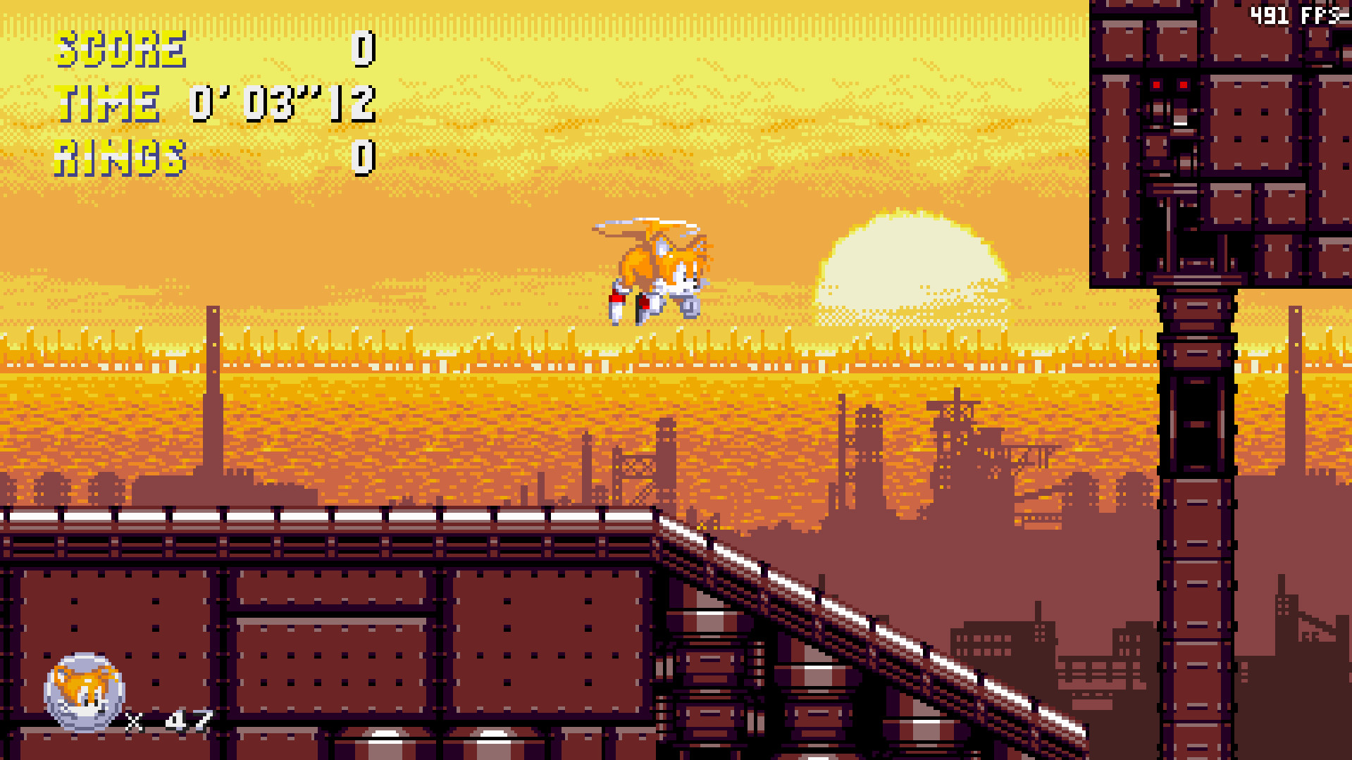 Triple Trouble 16-Bit HUD Mod for Sonic 3 A.I.R. | S3AIR Mods