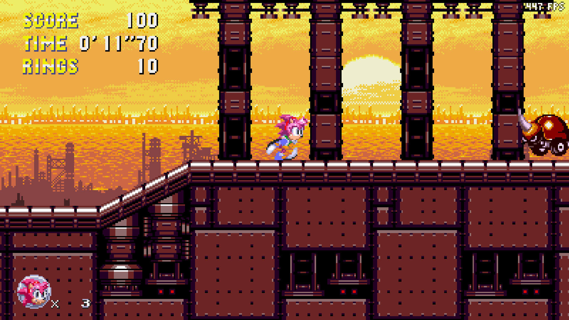 Triple Trouble 16-Bit HUD Mod for Sonic 3 A.I.R. | S3AIR Mods