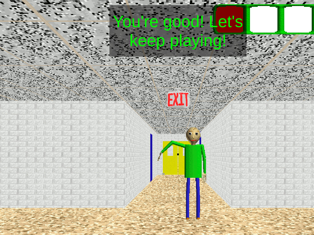 classic map made from memory Mod for Baldi's Basics | Baldi Mods