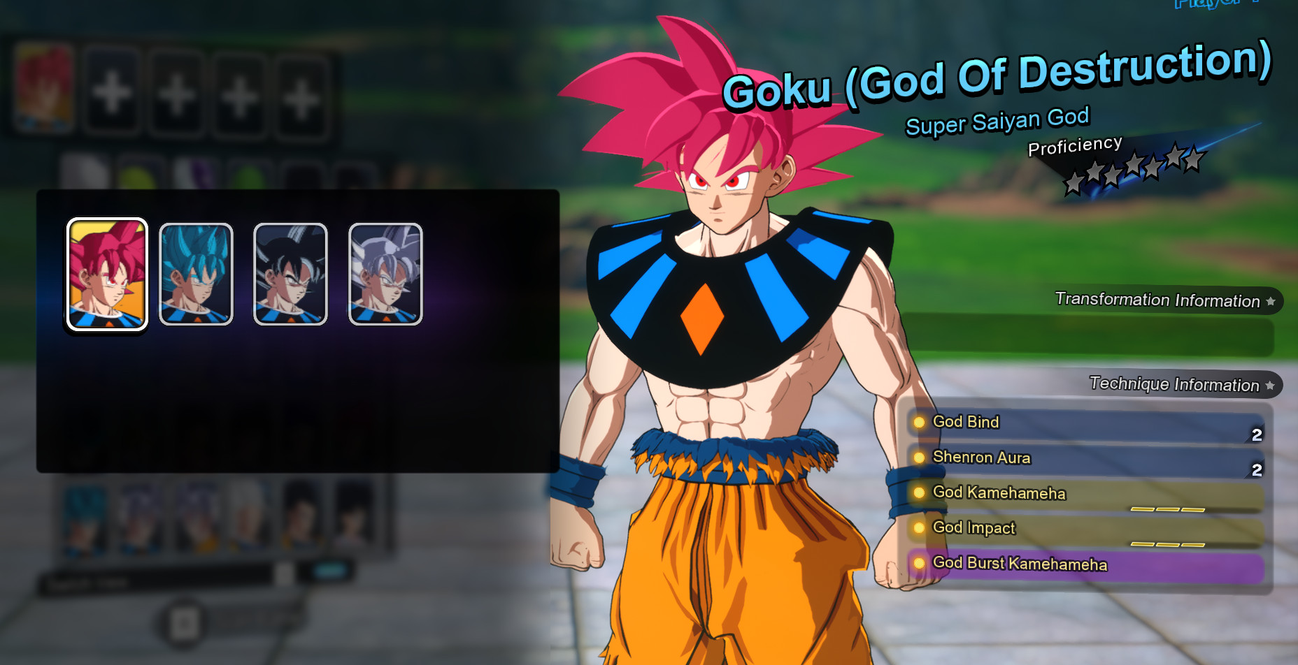 God of Destruction Goku (New Slot) Mod for Dragon Ball: Sparking! ZERO ...
