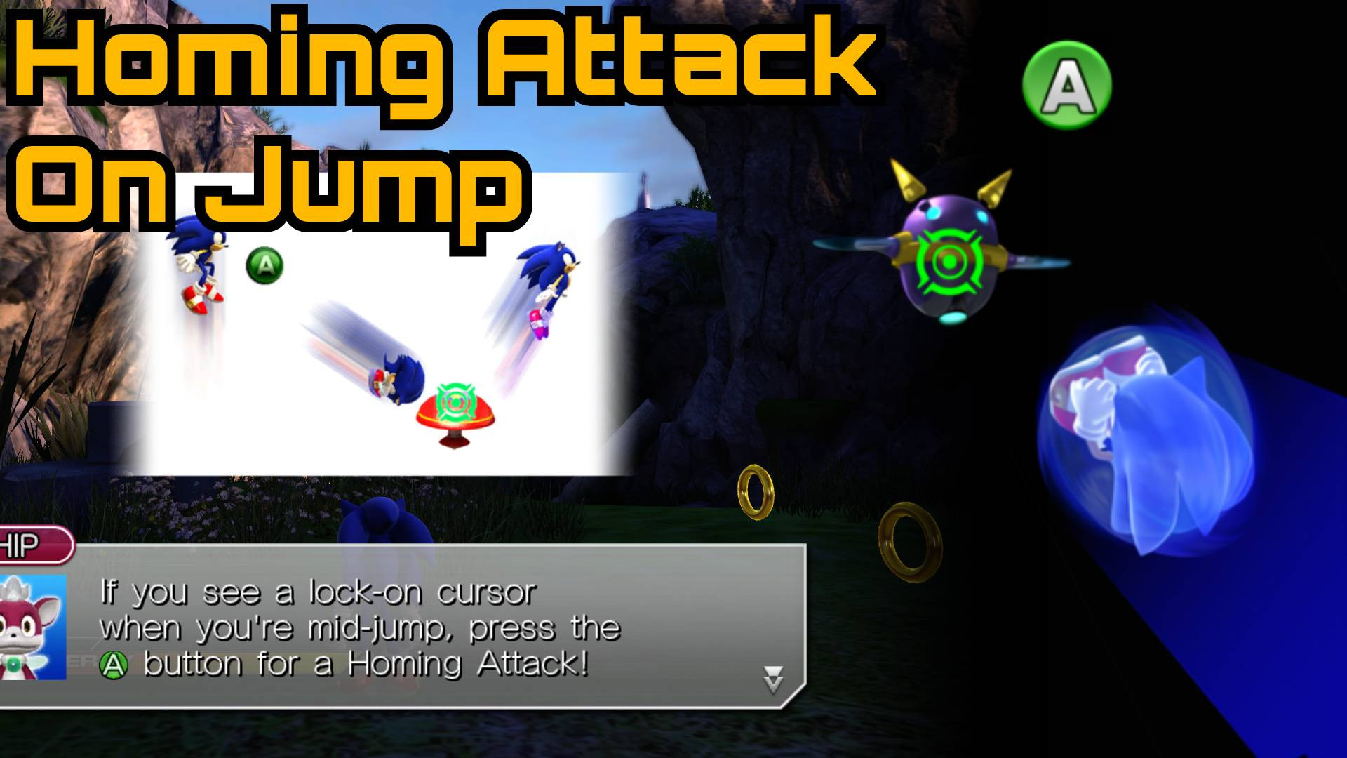 Homing Attack on Jump Mod for Sonic Unleashed (X360/PS3) | SUHD Mods