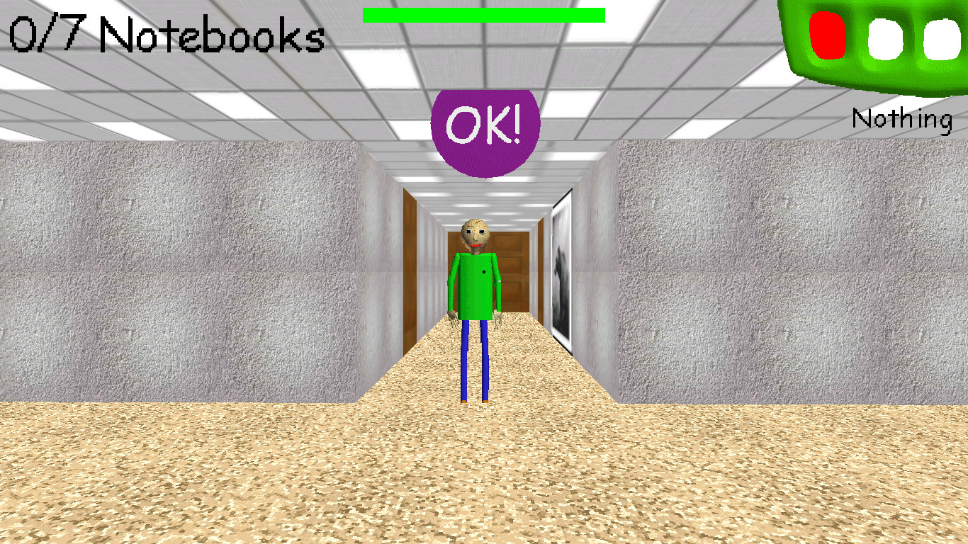 The Bear Mod for Baldi's Basics | Baldi Mods