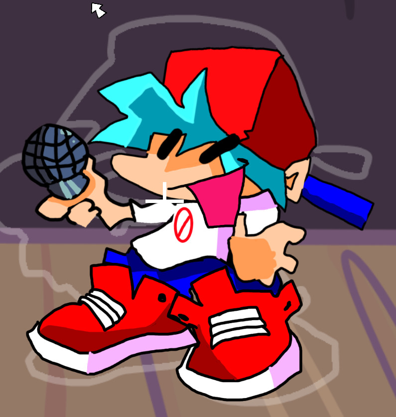 sick funkin Bf (old!) plus the v2 is scrapped yay Mod for Friday Night ...