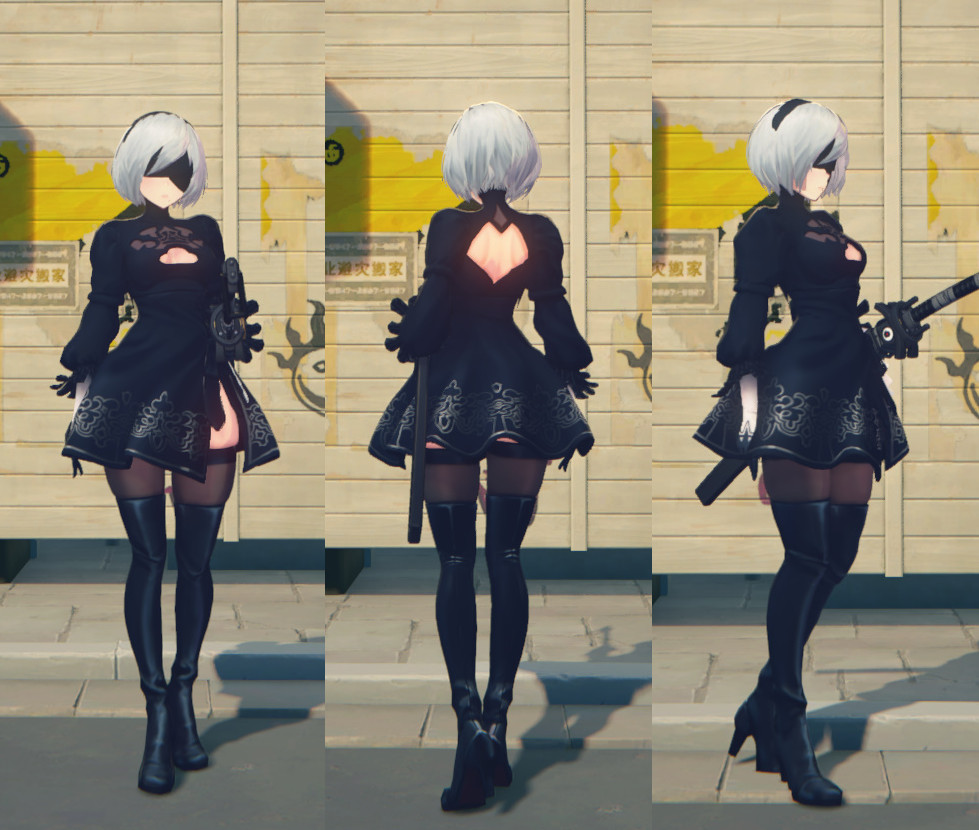 Miyabi 2B Outfit (Miya2B) Mod for Zenless Zone Zero | ZZZ Mods