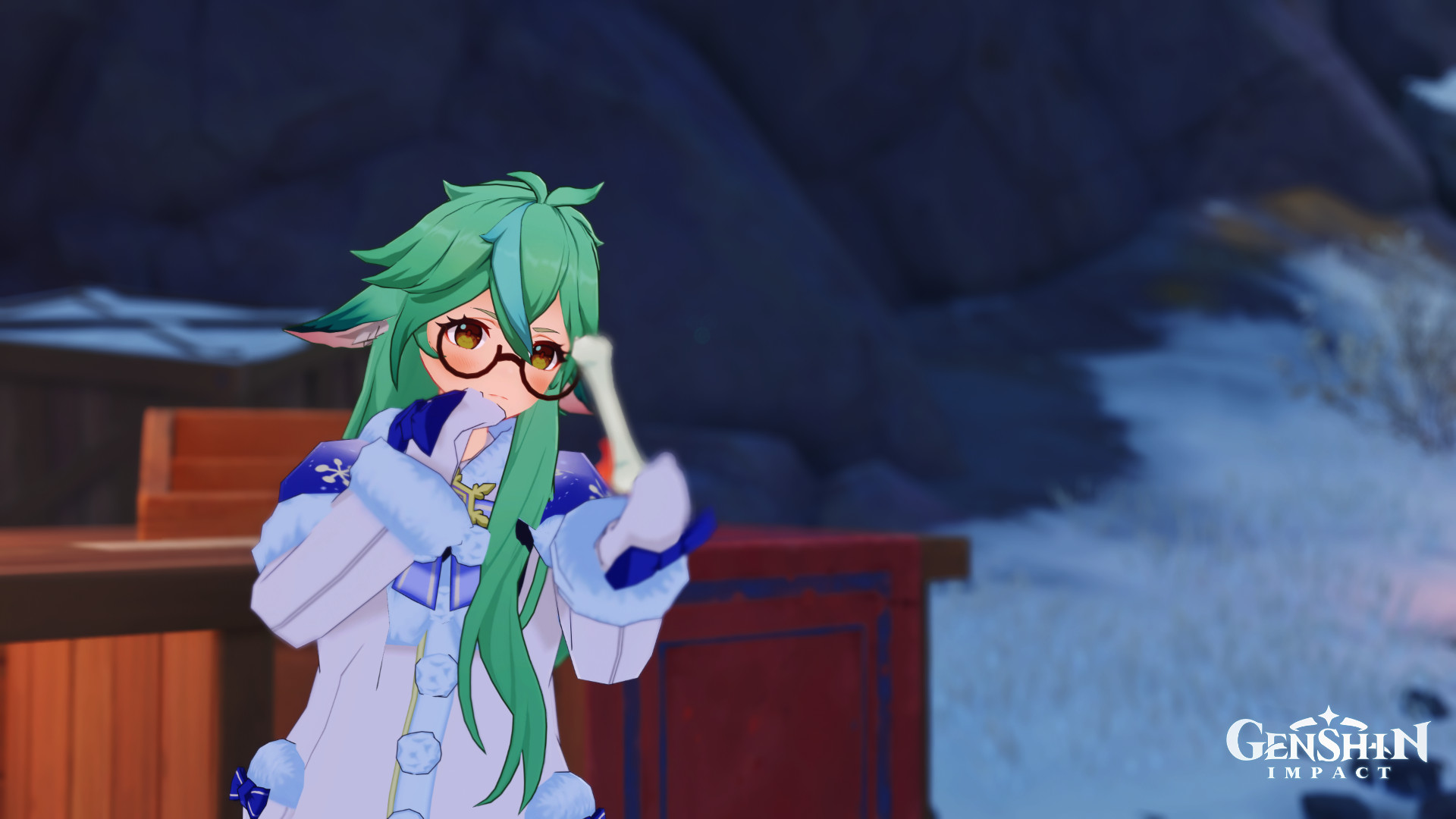 Cozy Winter Sucrose Mod for Genshin Impact | GI Mods