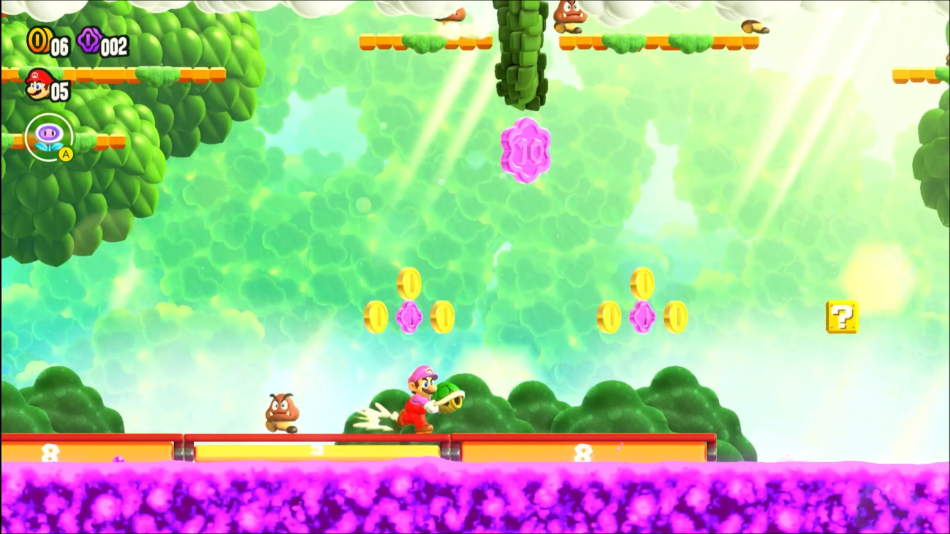 (Custom Level) NSMB Wii 5-4 remade in Wonder Mod for Super Mario Bros ...