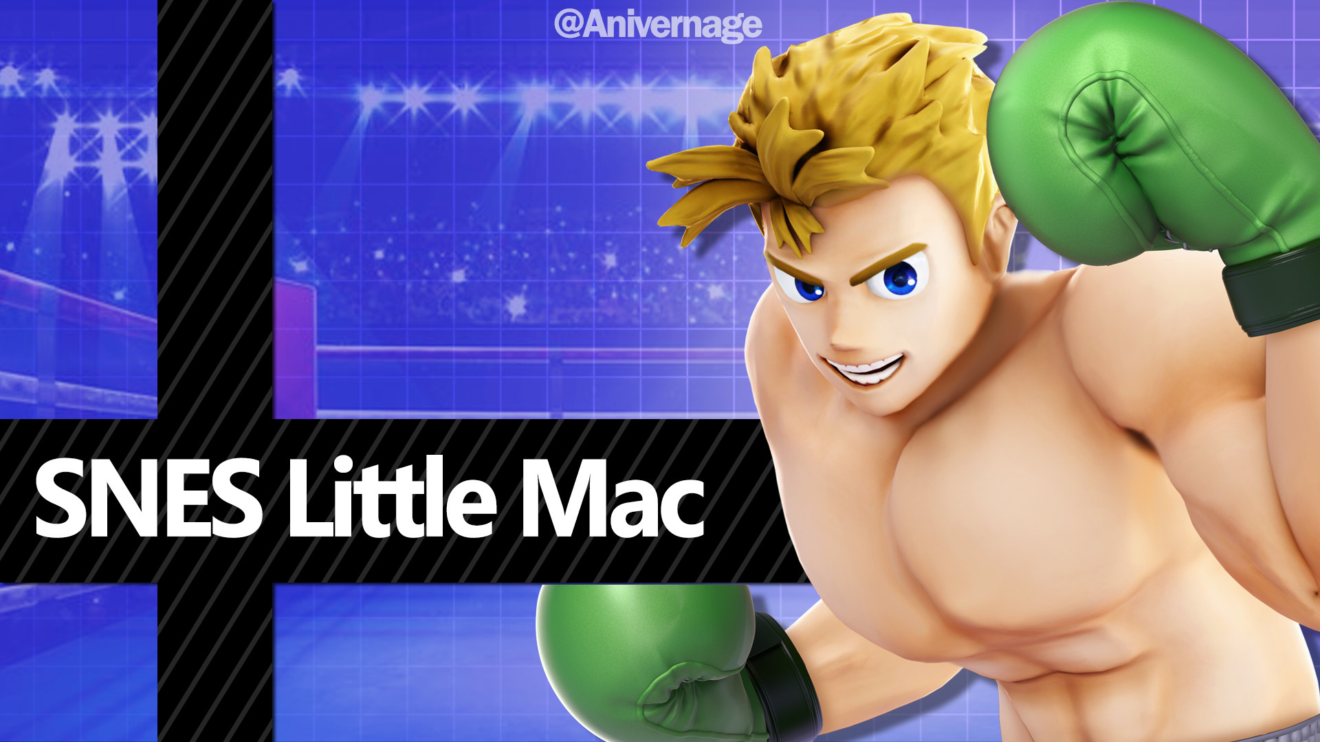 Super Punch Out Little Mac (SNES) Mod for Super Smash Bros. Ultimate | SSBU Mods