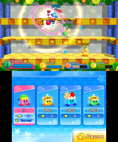 Custom Debug ability for Kirby Fighters Mod for Kirby: Triple Deluxe | KTD Mods