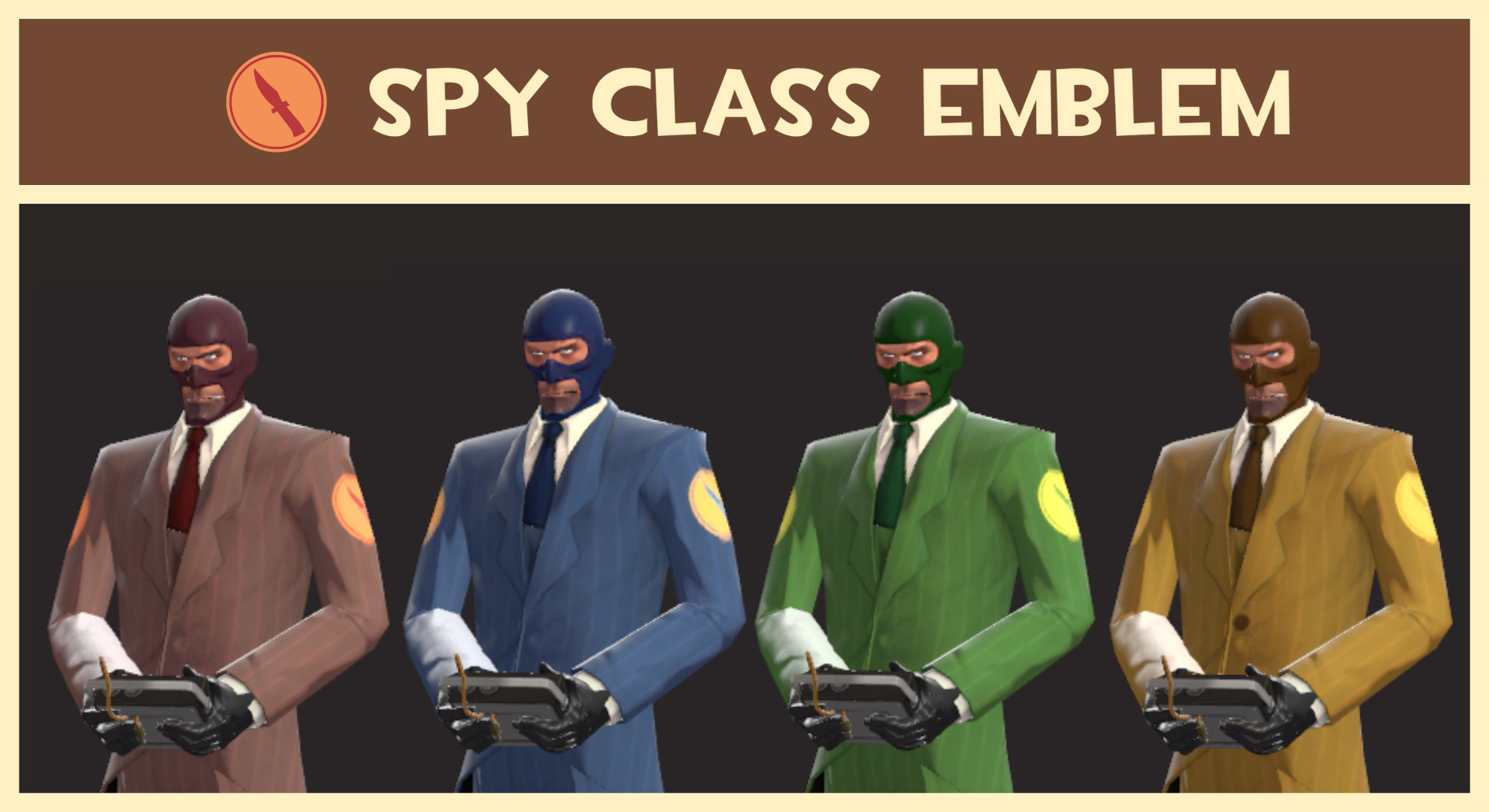 Spy Class Emblem Mod for Team Fortress 2 Classic | TF2Classic Mods