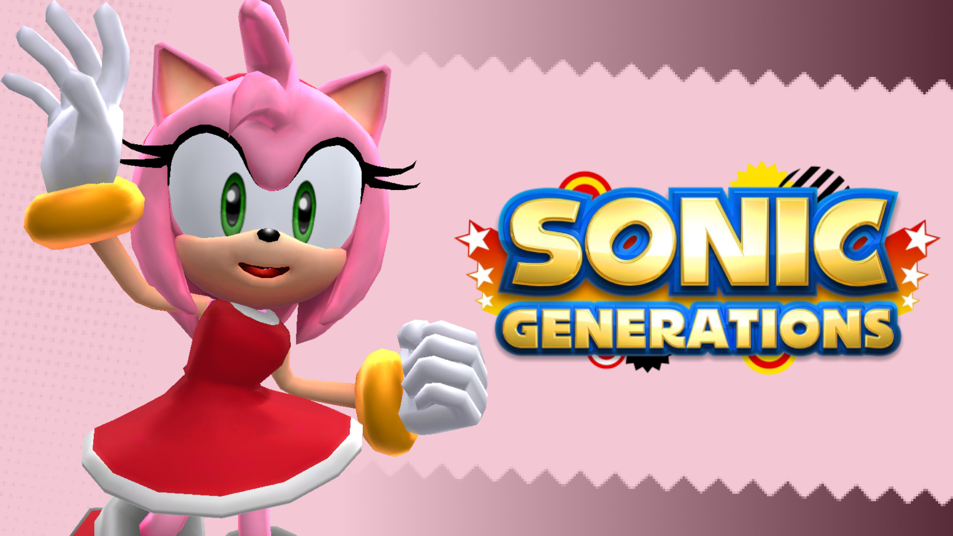 Amy Rose Mod for Sonic Generations (3DS) | SG3DS Mods