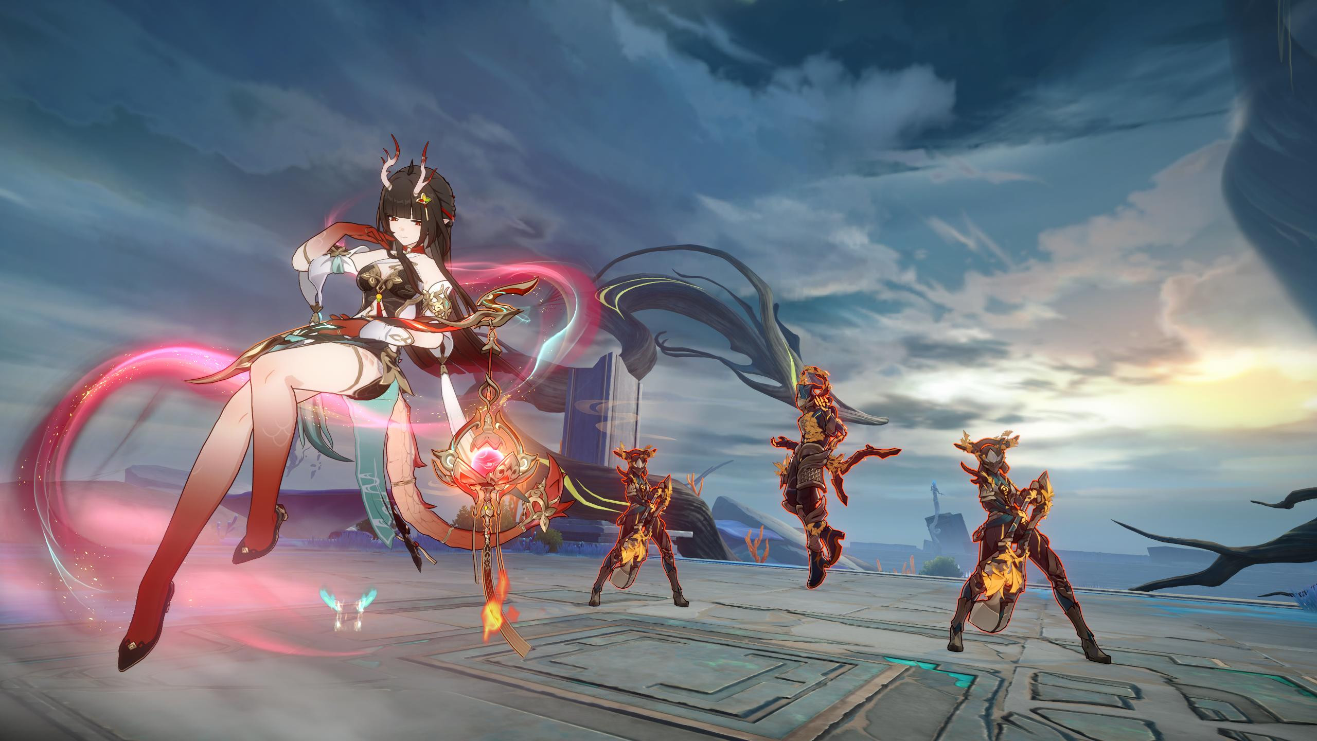 Draconic High Elder Lingsha Mod for Honkai Star Rail | HSR Mods