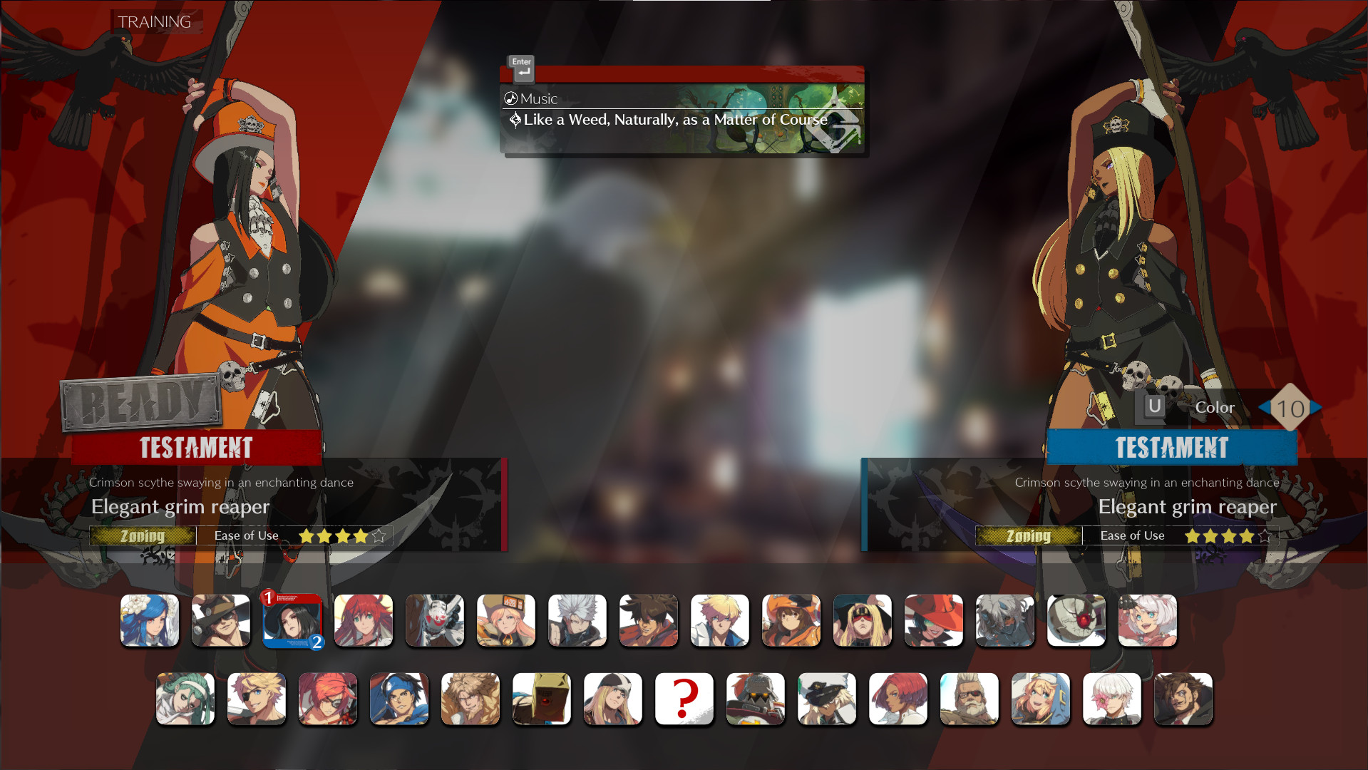 Colorful Lips For Testament (Color 1-15) Mod for GUILTY GEAR -STRIVE ...