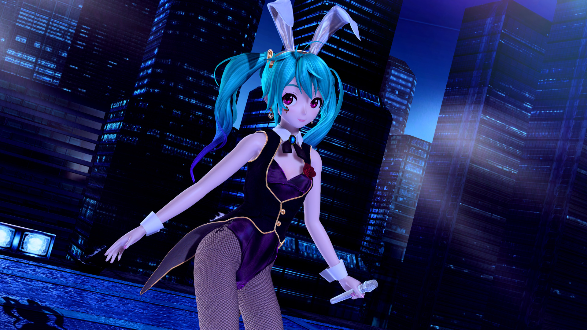 Starry Bunny Module Pack Mod for Hatsune Miku: Project DIVA Mega Mix+ | PDMegaMix+ Mods