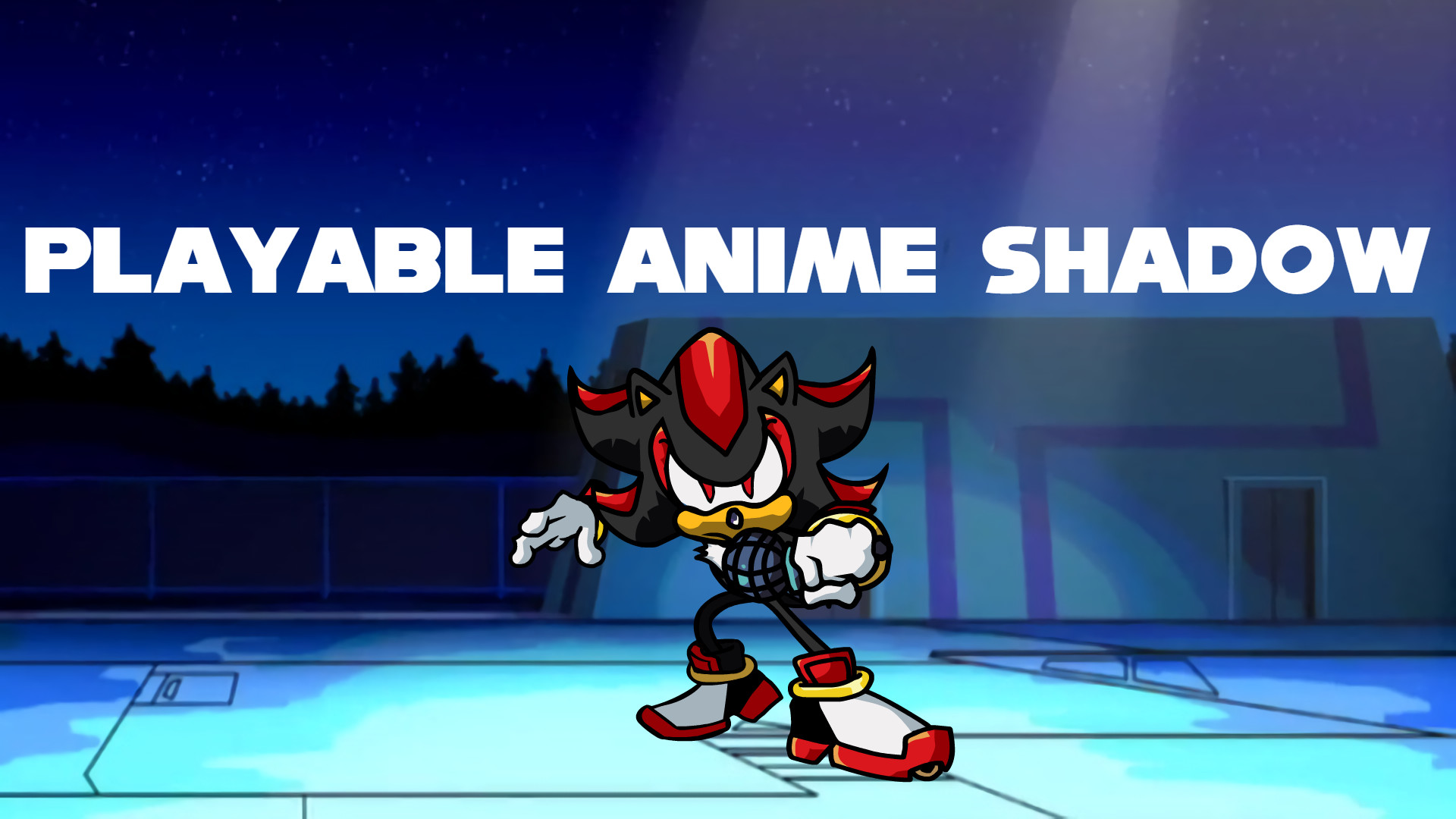 Playable Anime Shadow + FLA Mod for Friday Night Funkin' | FNF Mods