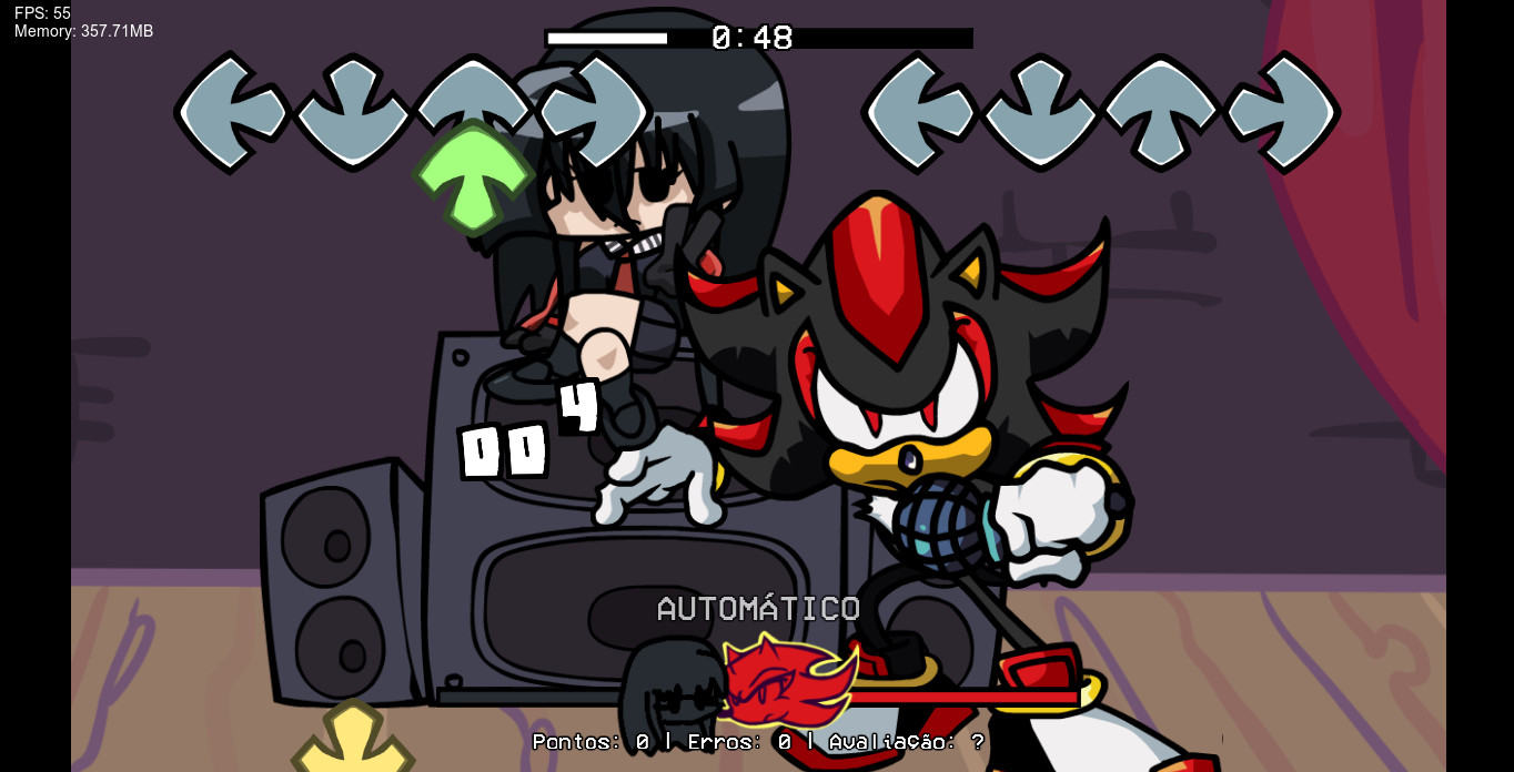 Playable Anime Shadow + FLA Mod for Friday Night Funkin' | FNF Mods