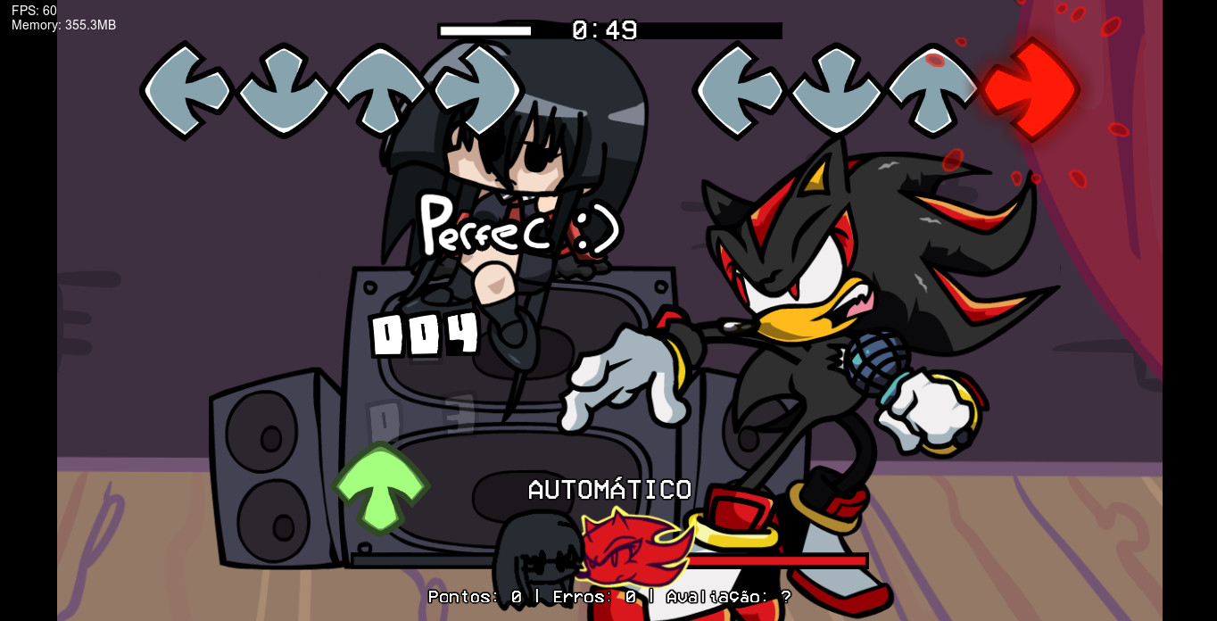 Playable Anime Shadow + FLA Mod for Friday Night Funkin' | FNF Mods