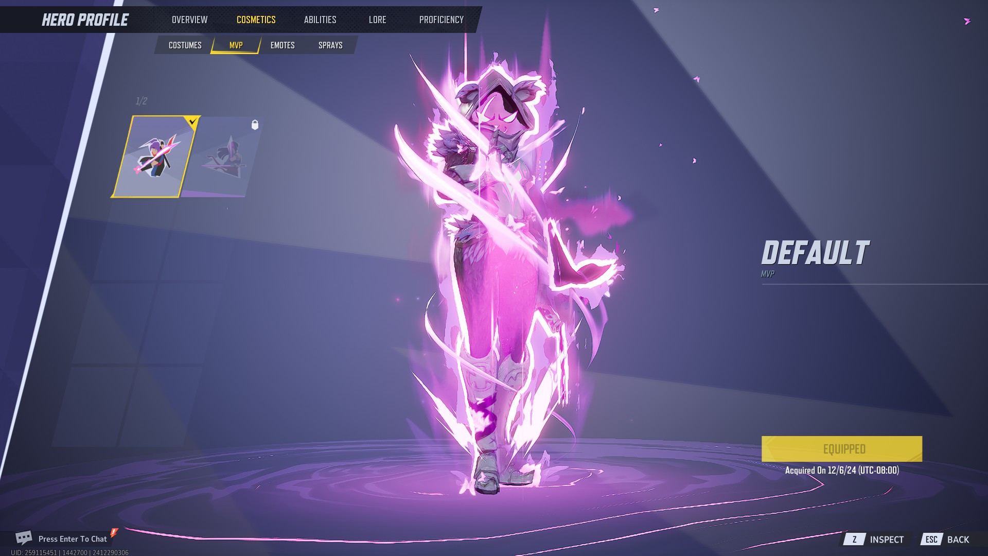 Raven Team Leader over Psylocke Base Outfit Mod for Marvel Rivals | MR Mods
