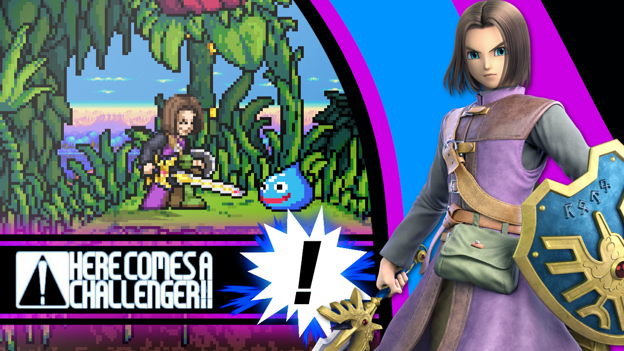 Luminary / Hero (Dragon Quest) CMC+ v8 Mod for Super Smash Bros ...