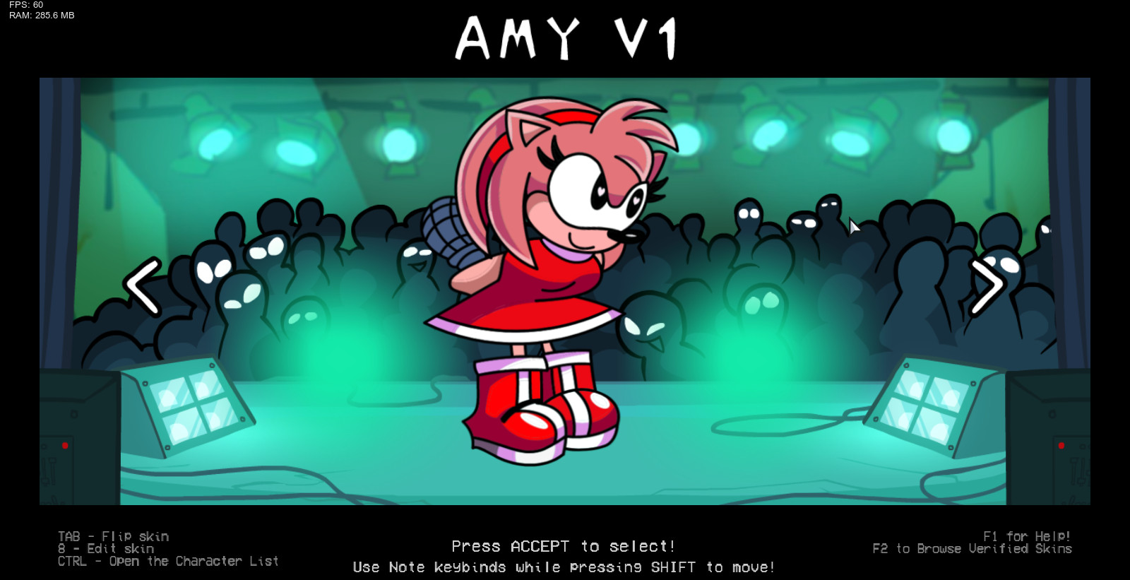 Amy Rose V1 y V2 Psych Engine Online Mod for Friday Night Funkin' | FNF ...