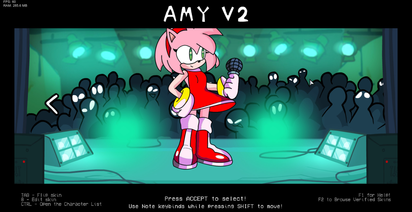 Amy Rose V1 y V2 Psych Engine Online Mod for Friday Night Funkin' | FNF ...