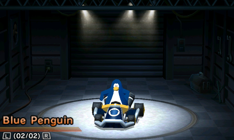 Penguin Colors (Club Penguin) Mod for Mario Kart 7 | MK7 Mods