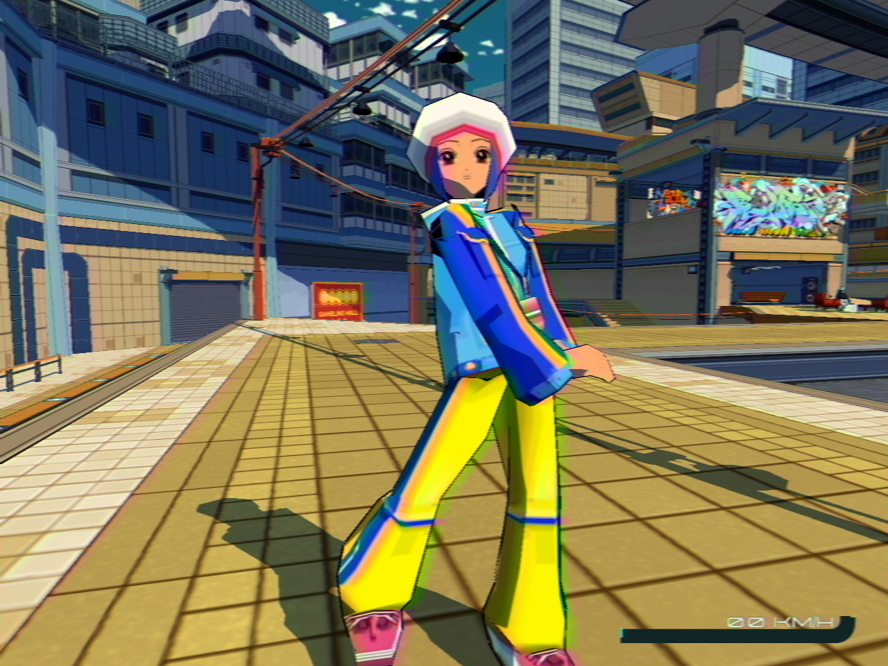 Emi (DDR 5th Mix) Mod for Bomb Rush Cyberfunk | BRC Mods