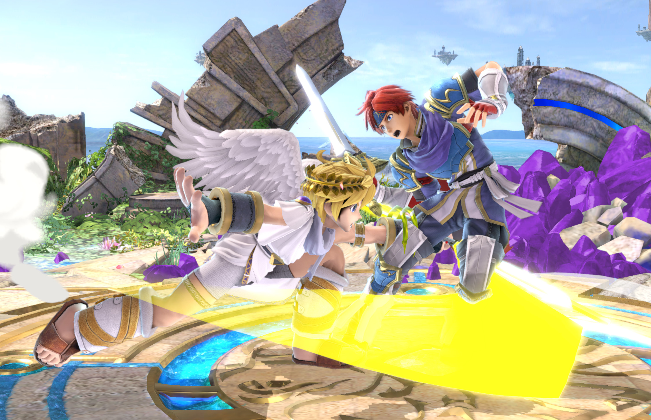 Pit with lightsabers Mod for Super Smash Bros. Ultimate | SSBU Mods