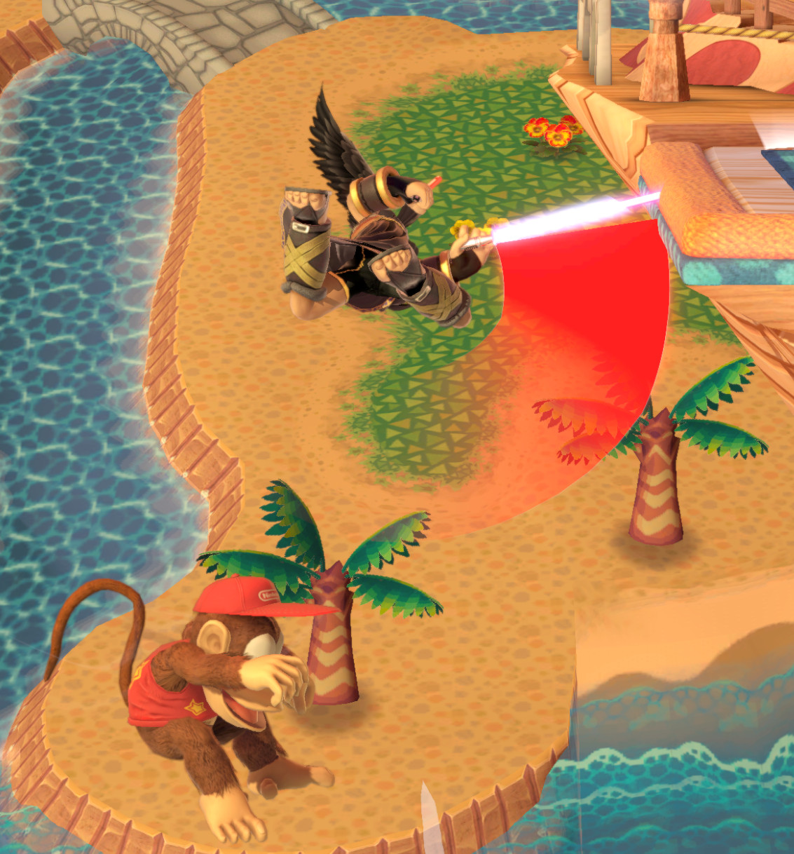 Darth Pit (dark pit with lightsabers) Mod for Super Smash Bros ...