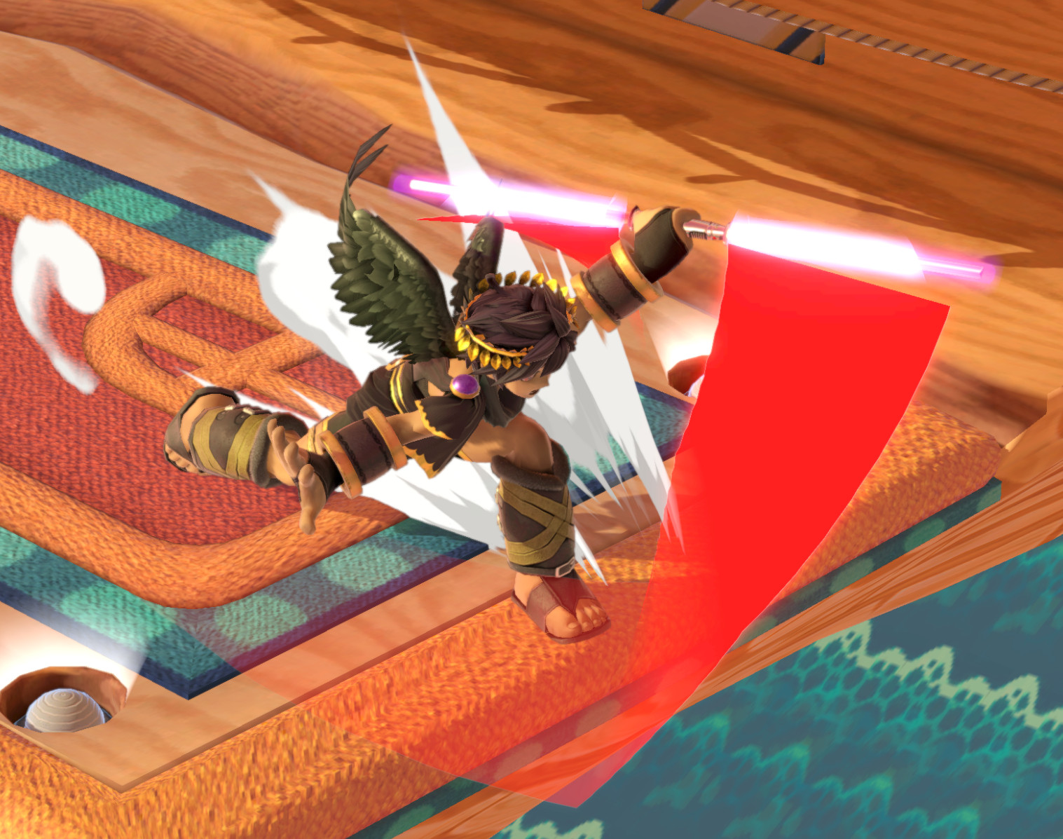 Darth Pit (dark pit with lightsabers) Mod for Super Smash Bros ...