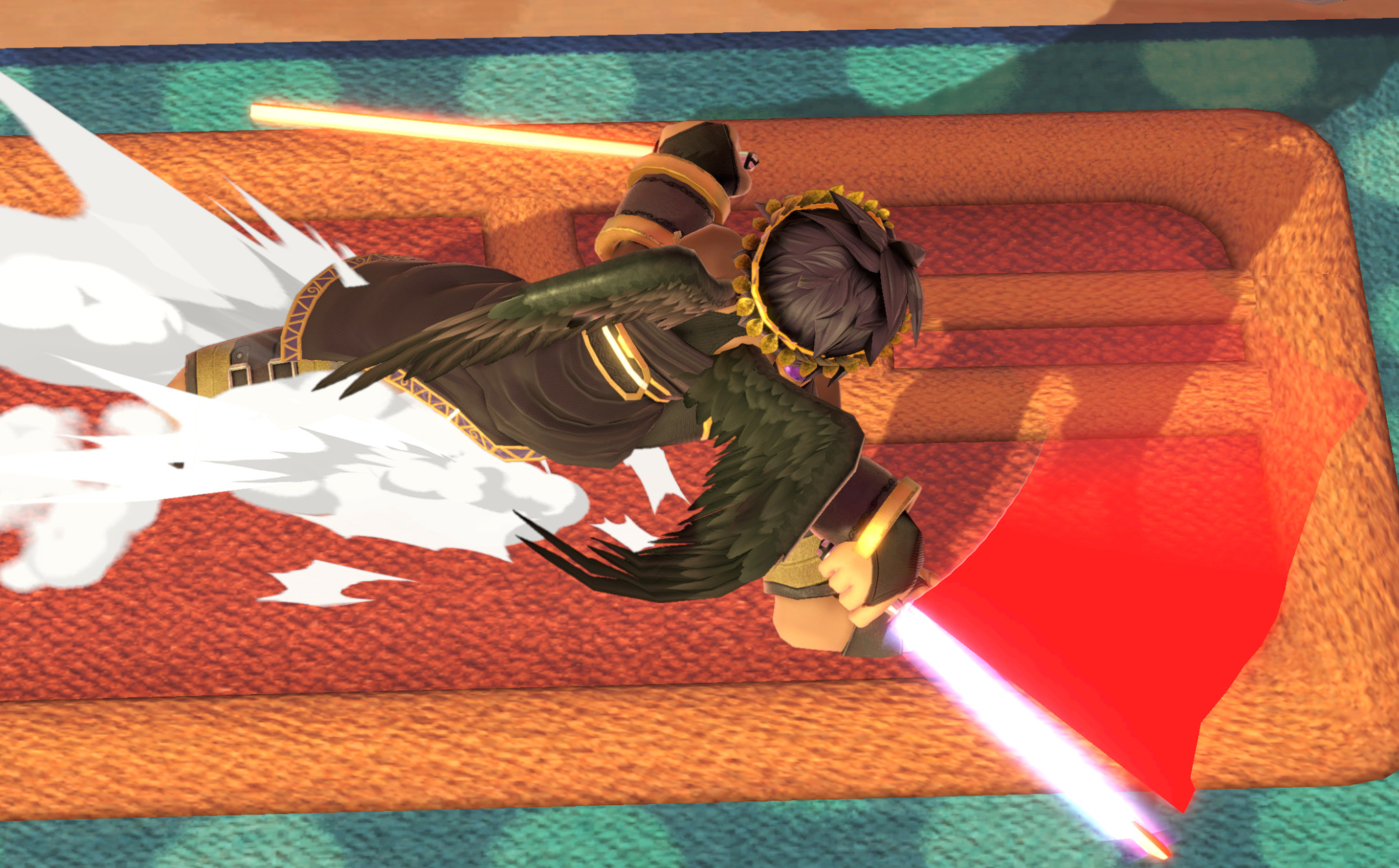 Darth Pit (dark pit with lightsabers) Mod for Super Smash Bros ...