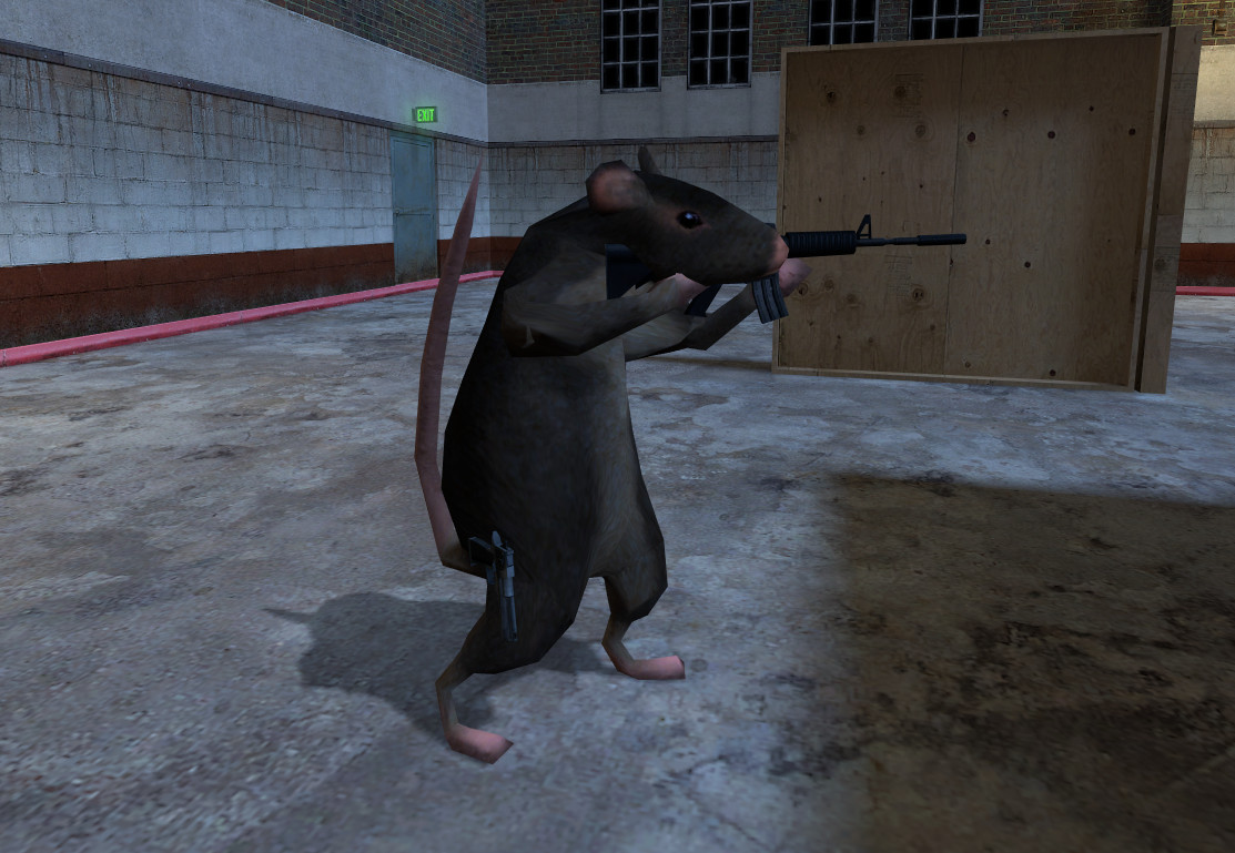 Funny Rat Playermodel(7 hats) Mod for Counter-Strike: Source | CS:S Mods