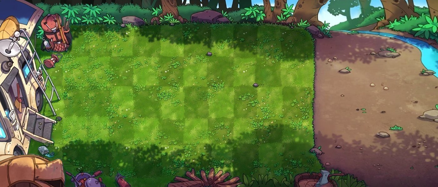 PvZ Forest Style day,night,pool,fog backgrounds Mod for Plants vs ...